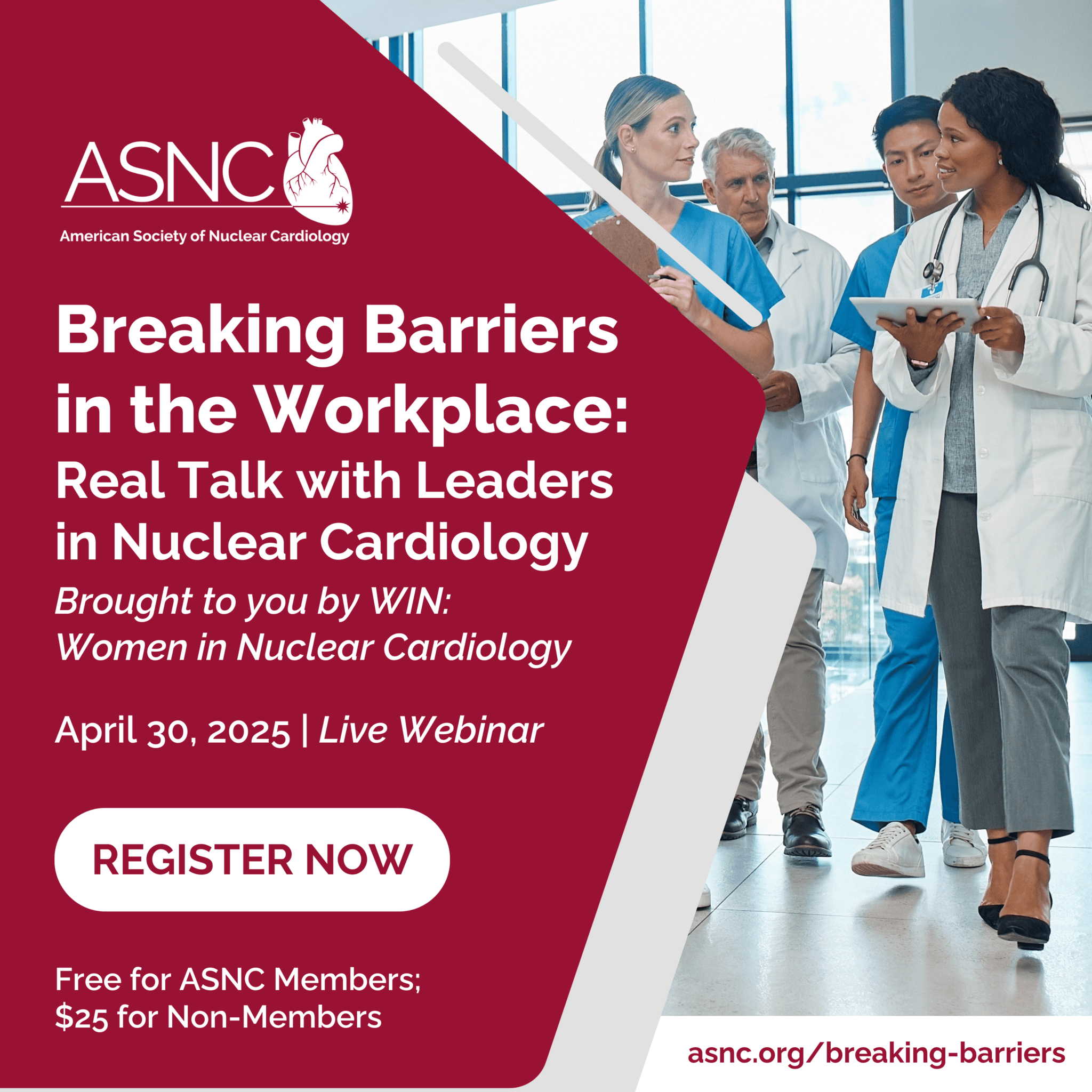 Breaking Barriers in the Workplace: Real Talk with Leaders in Nuclear Cardiology – ASNC